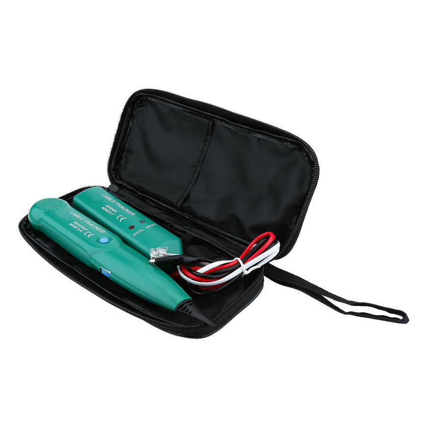 MS6812 Cable Finder Зеленый тестер проводов с сумкой для установки отладки