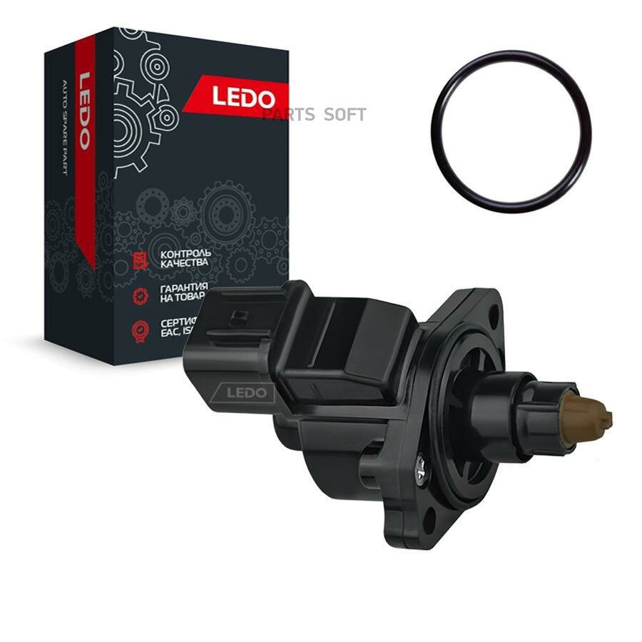 LEDO 80008LSI LEDO Датчик-регулятор холостого хода на Mitsubishi Galant 6-8. Mirage-5. Colt. Pajero-2 3.0 12V. RVR ()
