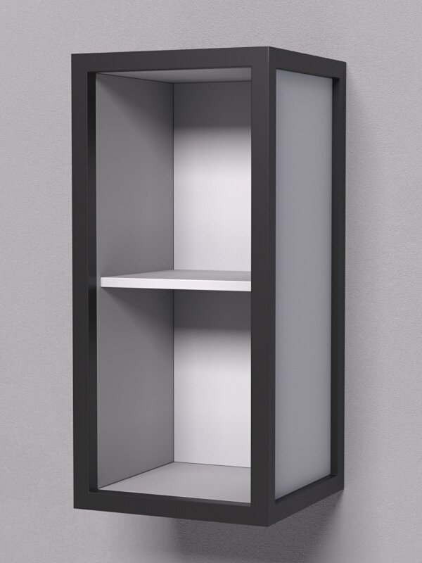 Антресоль узкая А-03 "стронг" в стиле лофт, Серый. Производитель товара - компания Westcom.