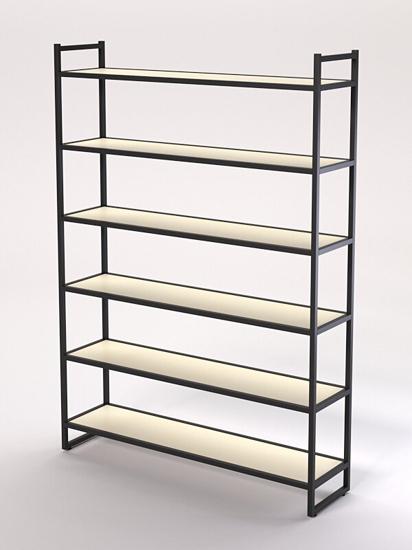 Стеллаж "Стронг" №27 в стиле лофт, Крем Вайс. Производитель товара - компания Westcom.