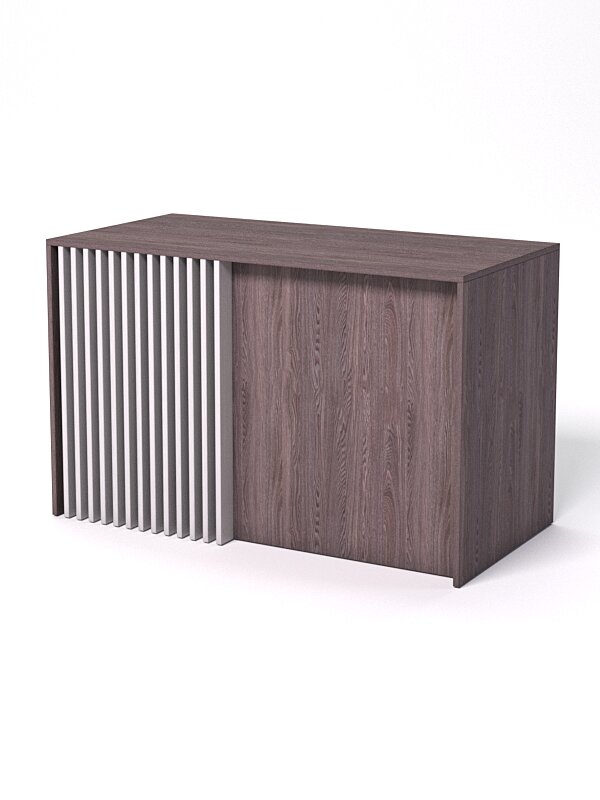 Стол руководителя №7, Ясень Анкор и Ясень Анкор. Производитель товара - компания Westcom.