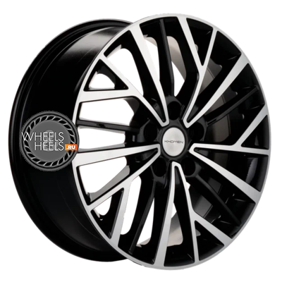 Khomen Wheels KHW1717 (Ford C-Max) 17x7 5x108 et50 dia63.35 Black-FP