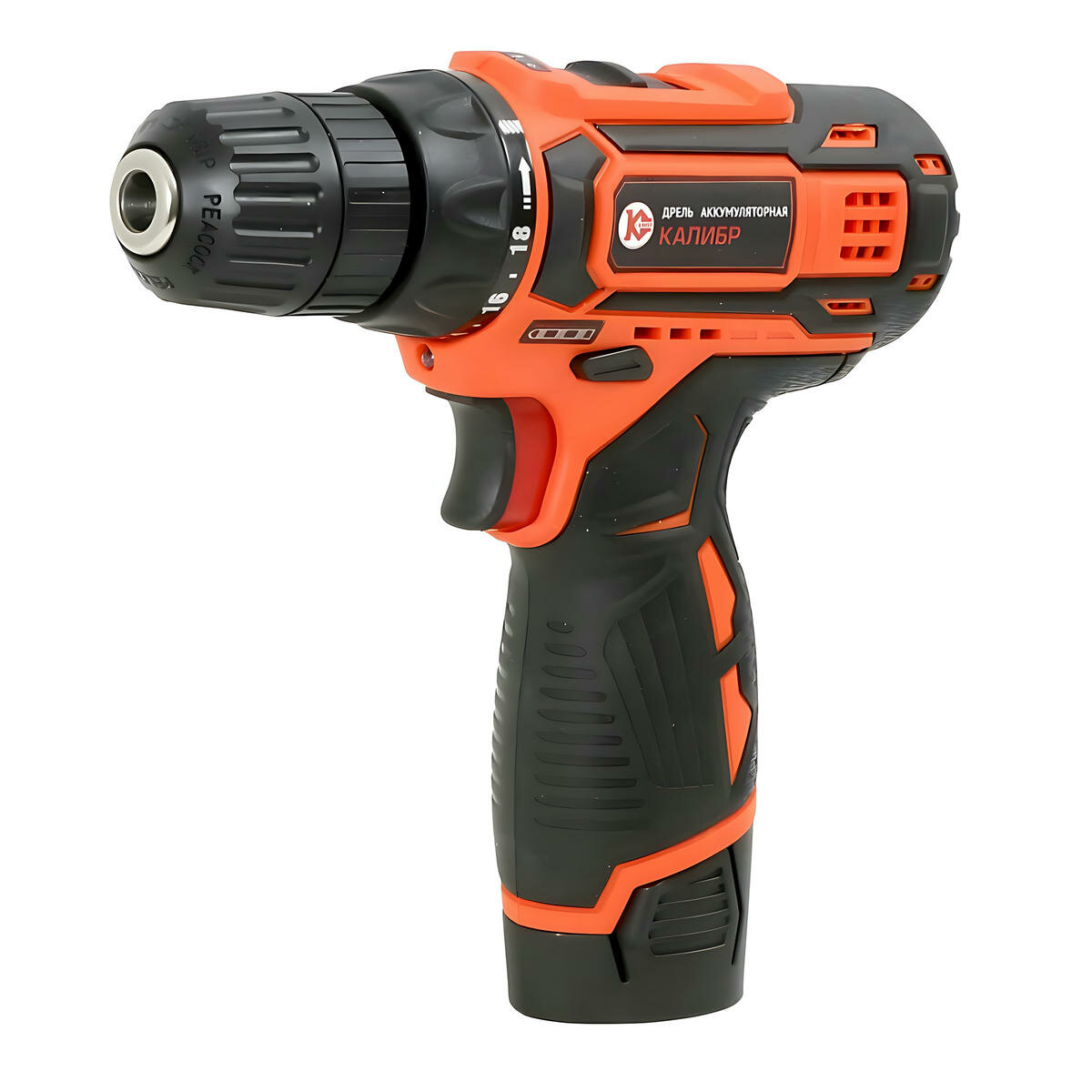 Дрель аккумуляторная Калибр ДА-12-2М+ (Li-Ion) 0101109
