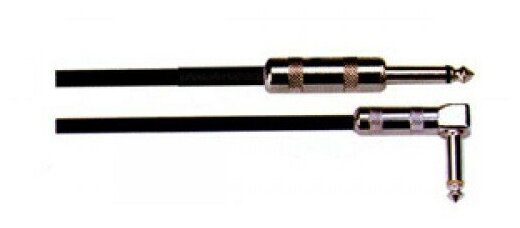BC356-3M Кабель инструментальный, прямой и угловой коннектор, 3м, Soundking
