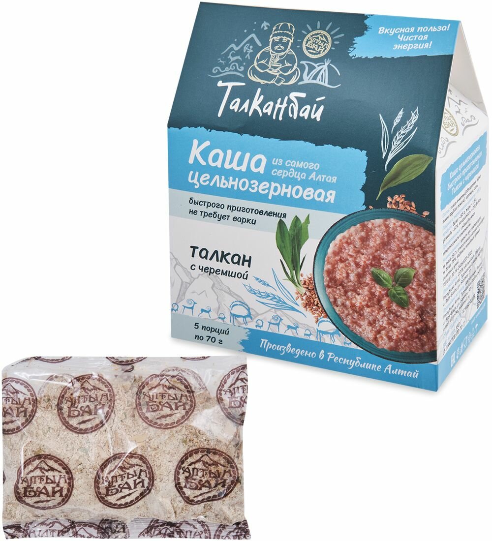 Талкан с черемшой 350 гр (5 порций)