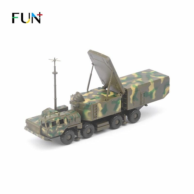 Ракетная машина S300 и радиолокационная машина 1/72 — модель С300 для коллекции и семейной быстрой сборки без клея
