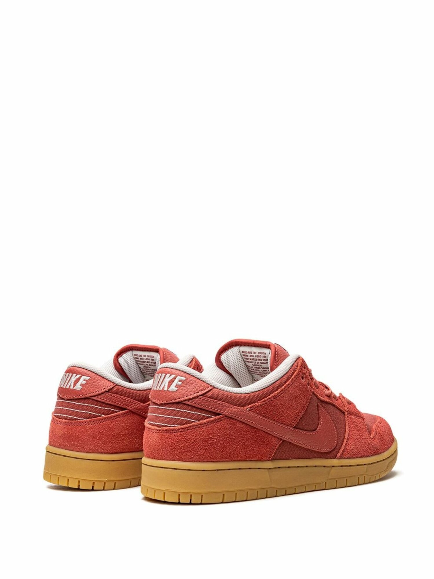 Кроссовки NIKE SB Dunk Low, размер 9 US, оранжевый — фото 1