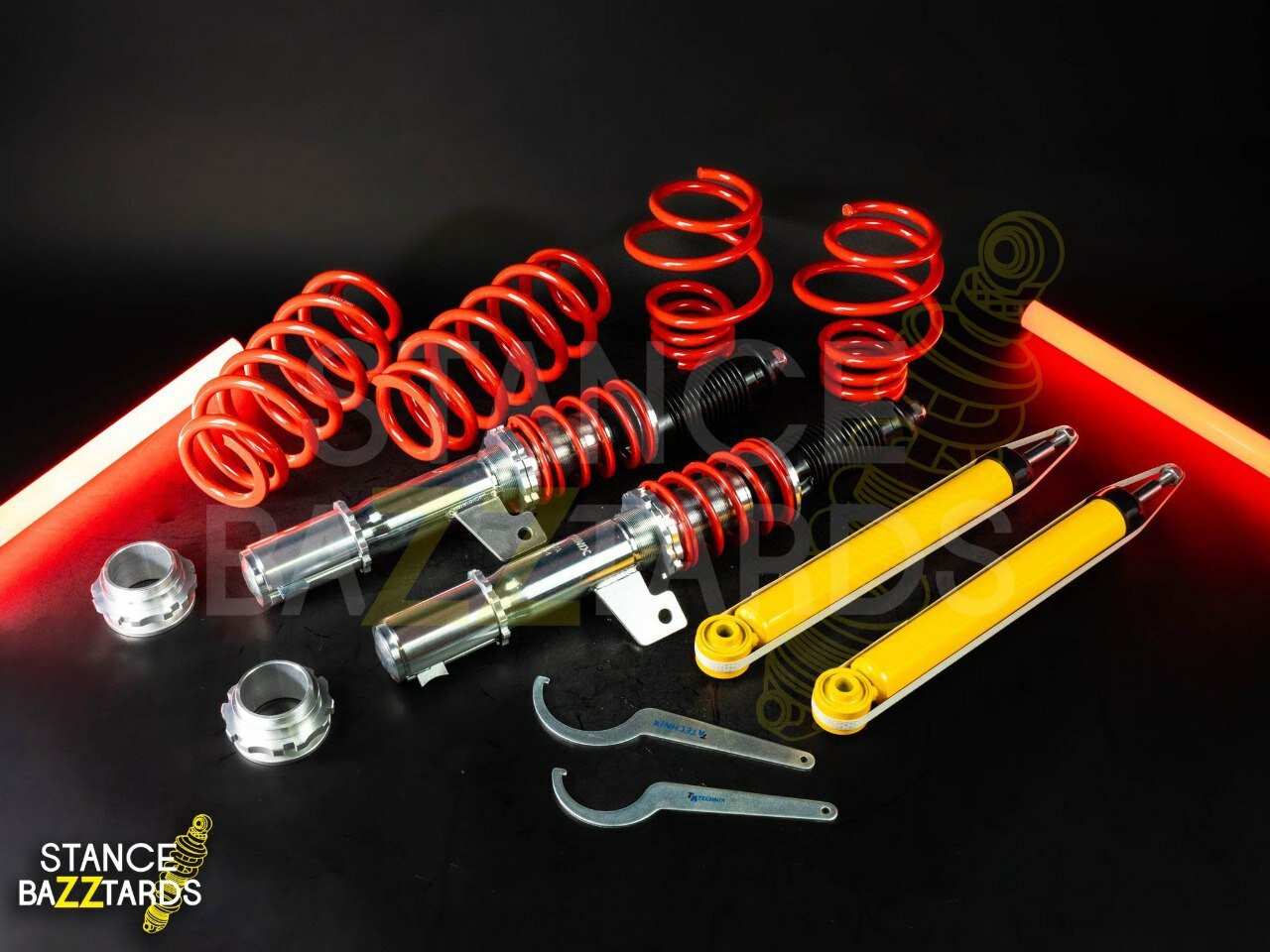 Комплект винтовой подвески (койловеров) TA-Technix EVOGWVW13/50 Volkswagen Passat B6 (вкл Variant, 4Motion), 2005-2010 , с регулировками высоты