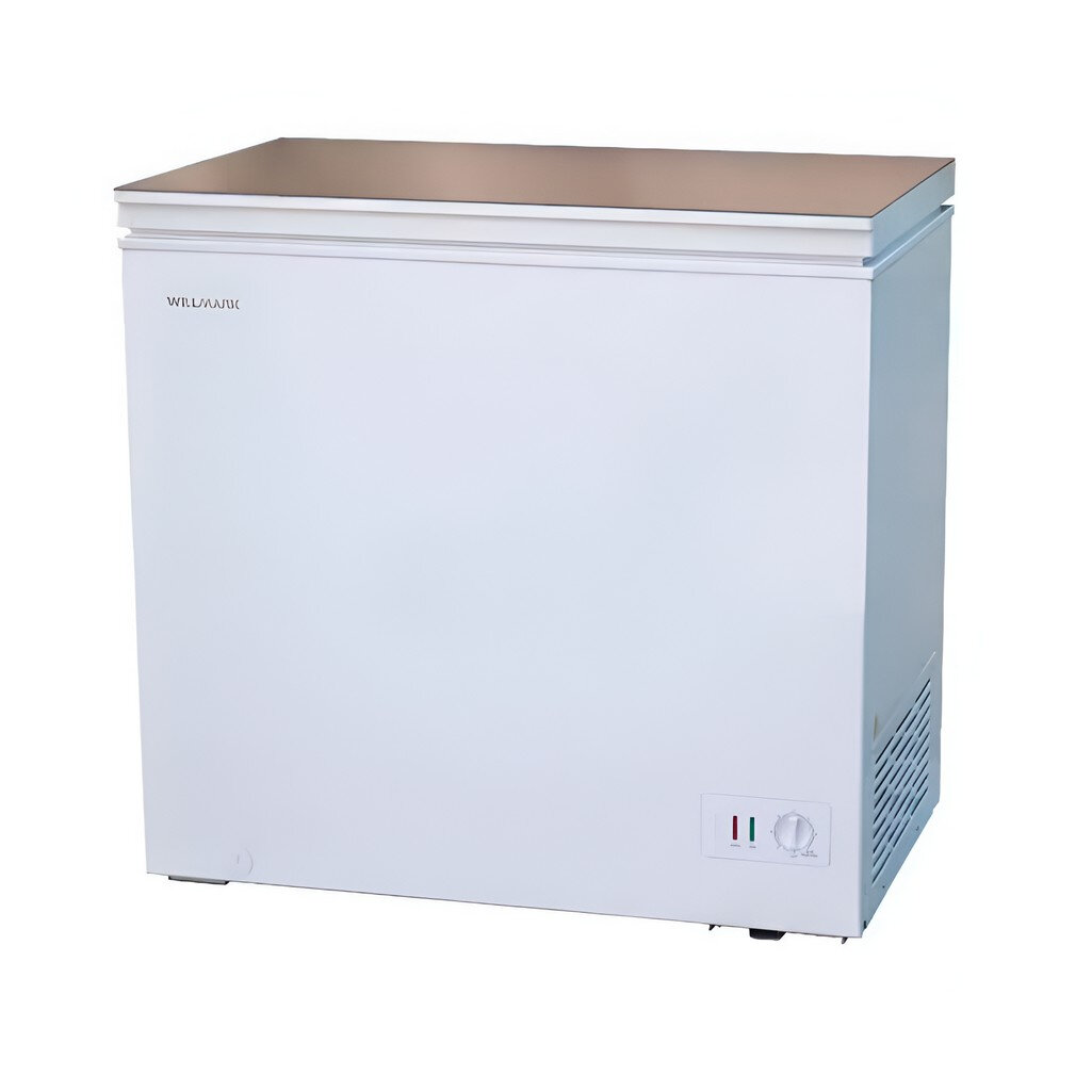 Морозильный ларь Willmark CF-310G, объем 305 л, стеклянная крышка, цвет белый, ручная разморозка