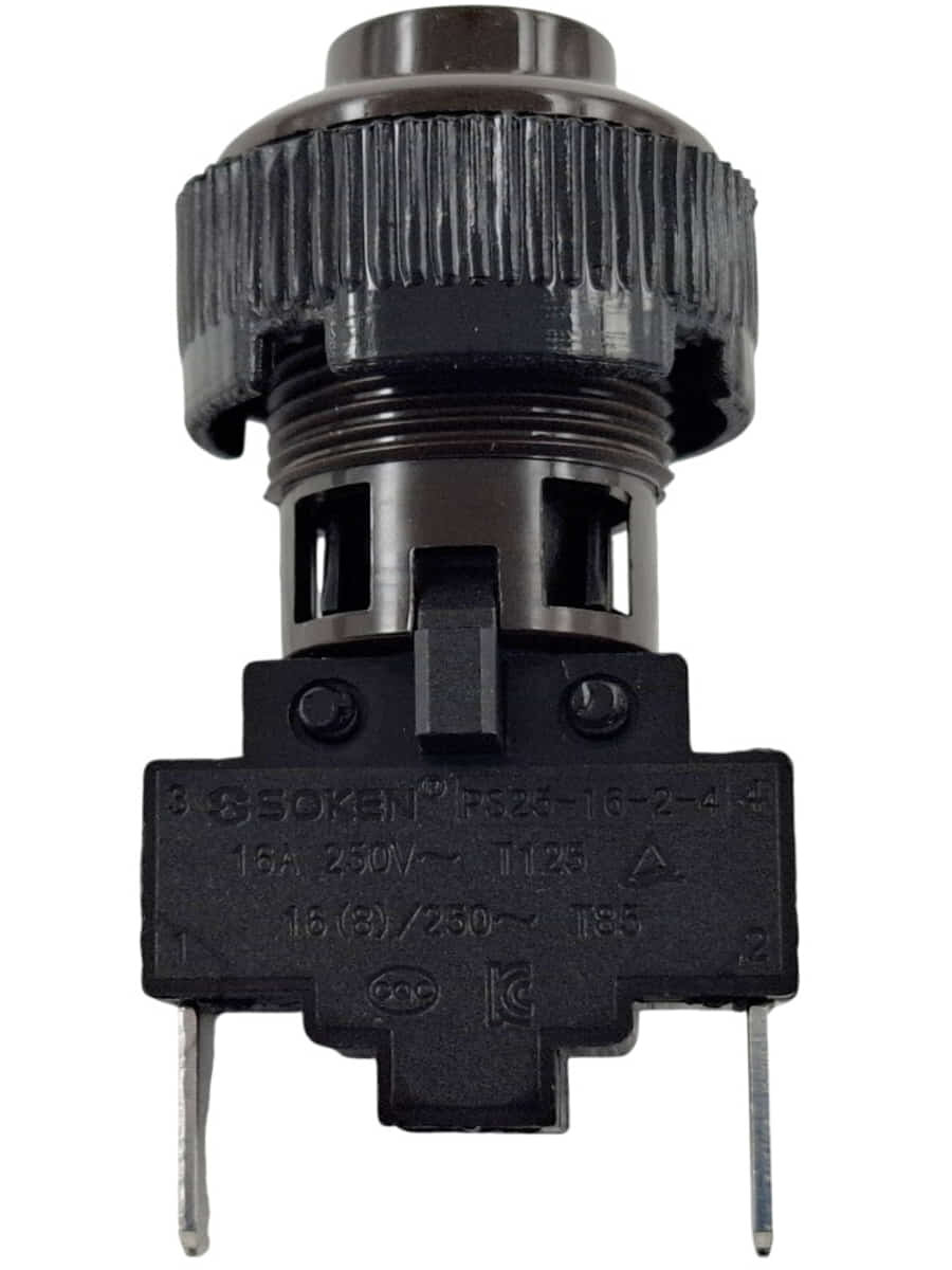 Gefest ПКН-507.2-443 кнопка подсветки духовки 2-х контактная 16A, 250V для плиты Гефест 1300, 3300