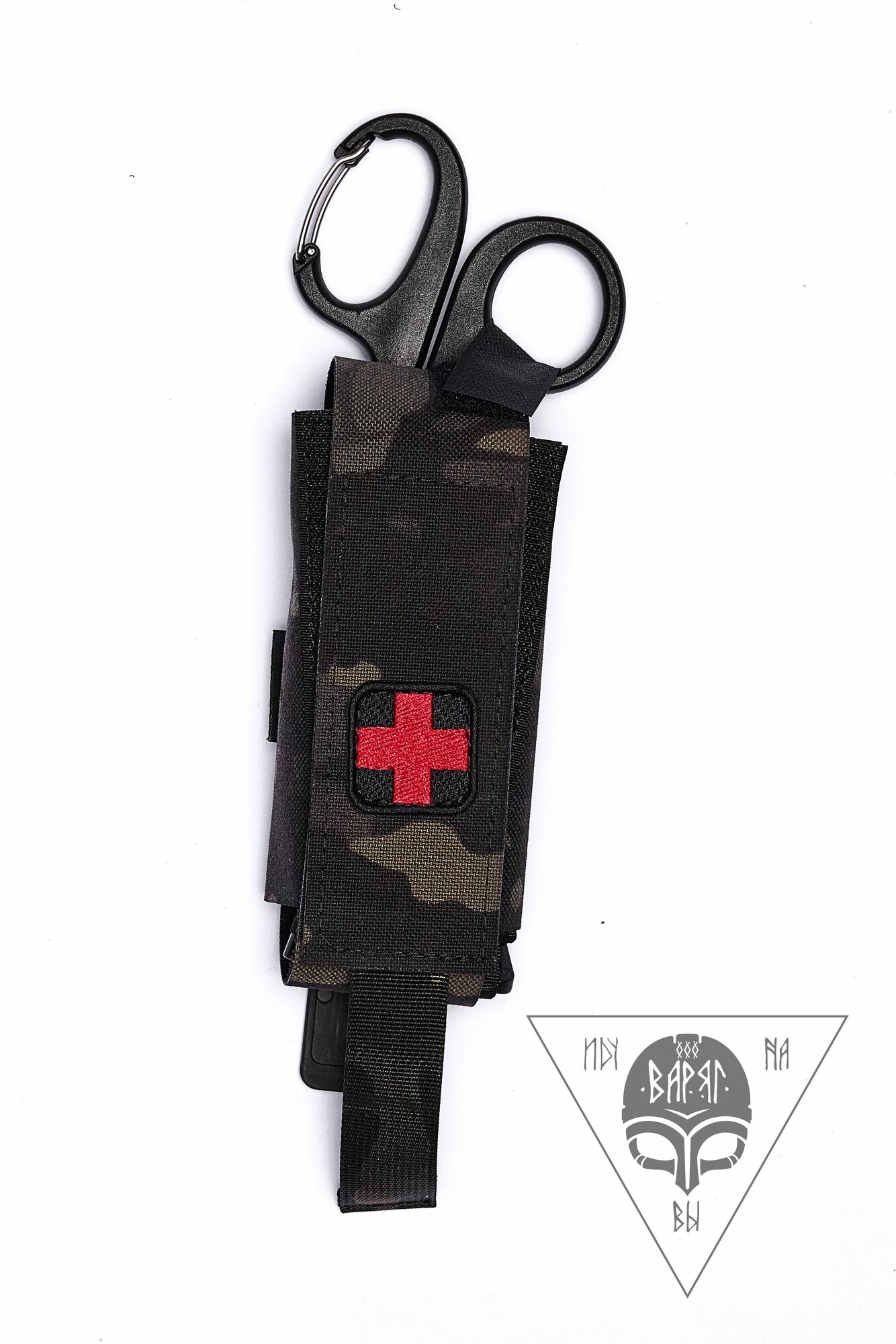 Медицинский подсумок под турникет и ножницы (Укомплектованный) Мультикам