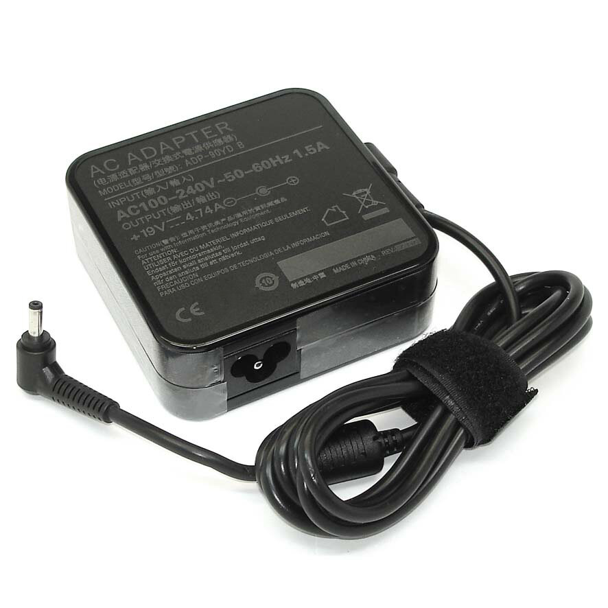 Зарядка для ноутбука Asus 19V 4.74A 90W 4.0x1.35mm (AS9019040135FK), OEM
