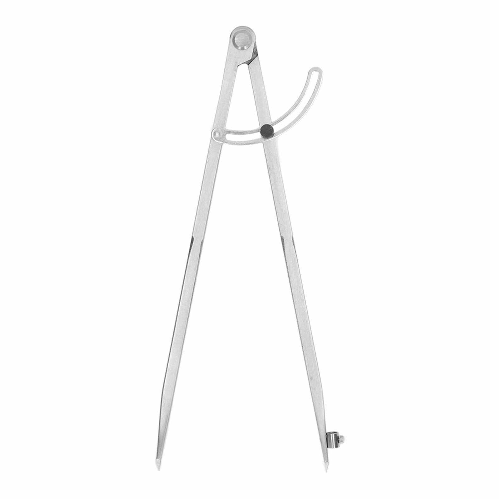 Раскройный циркуль для столяров 400 мм из углеродистой стали с держателем для карандаша, идеально подходит для работ по коже и столярным изделиям