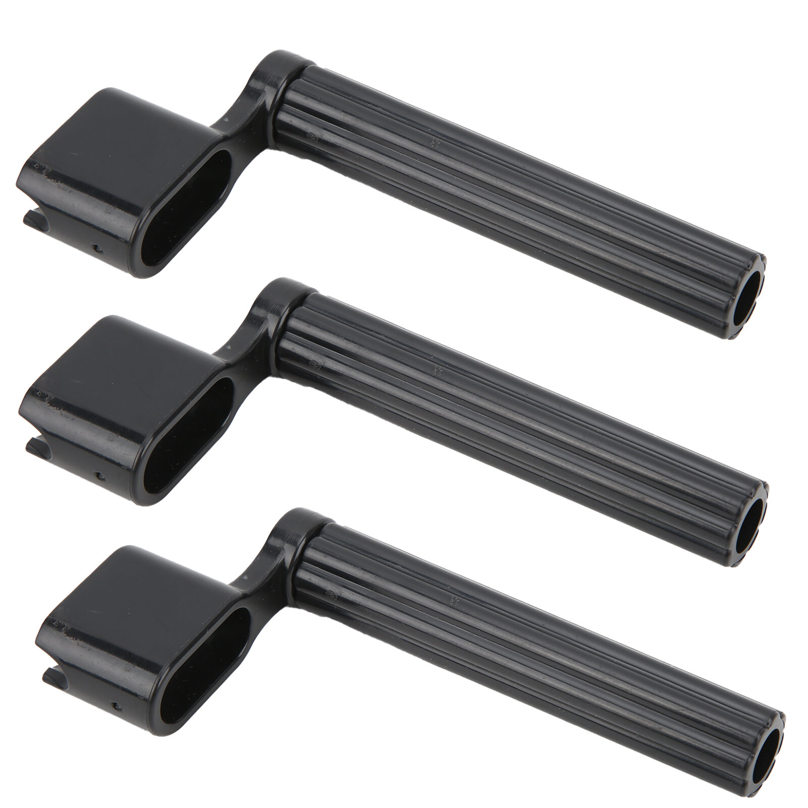 3Pcs Guitar String Winder Pin Peg Puller Tool Accessory Set Kit for Electric Acoustic UkuleleBlack