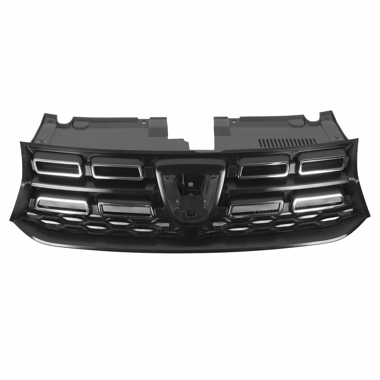 Хромированная решетка переднего бампера 623108072R для замены на Dacia Sandero Stepway MK2 Facelift 2017-2020 гг.