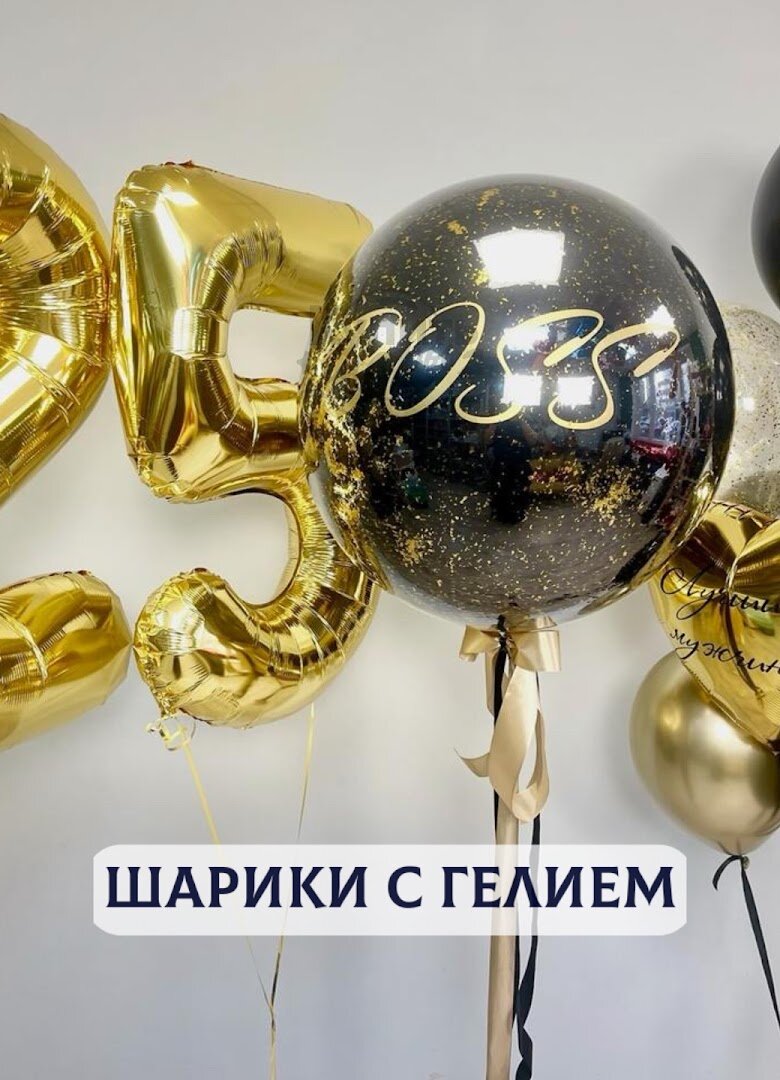 Воздушные шары с гелием, шарики воздушные "Для мужчины" №2996