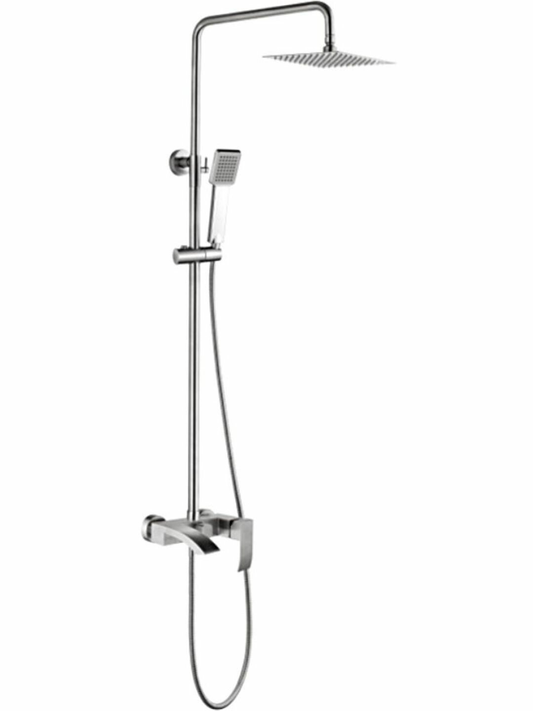 Душевая система с тропическим душем и смесителем Ledeme L72417
