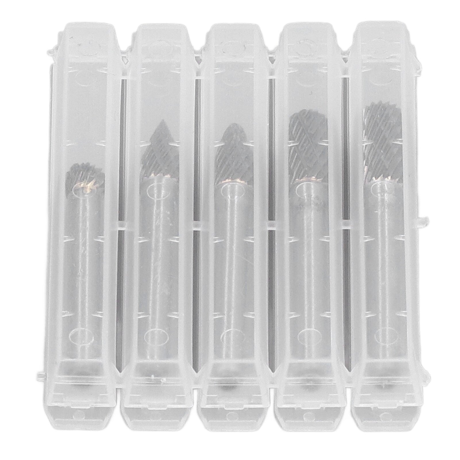 5шт Роторный Напильник Бит 2 Узора Деревообрабатывающая Шлифовальная Головка Набор Сверл Из Карбида Вольфрамовой Стали 6x8 мм