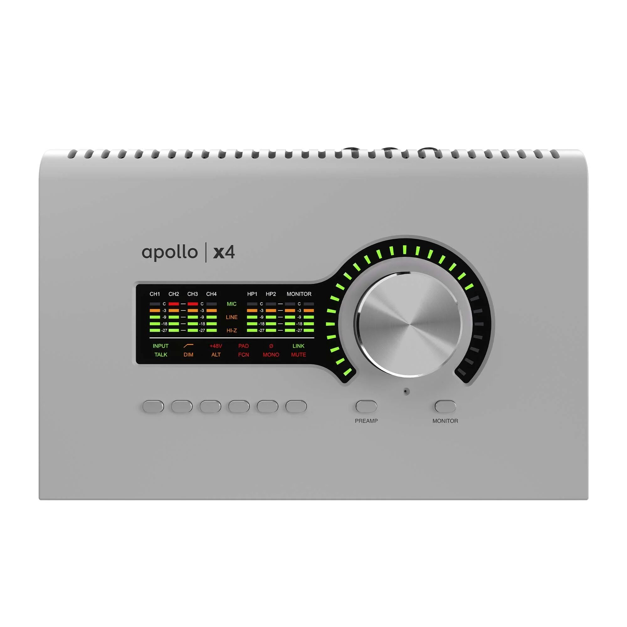 Universal Audio Apollo X4 Gen2 Essentials+ Edition silver аудиоинтерфейс