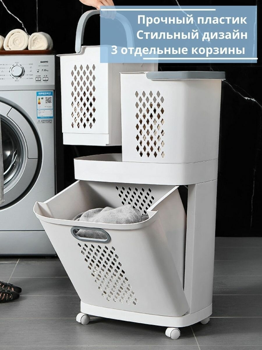 Корзина для белья- — фото 1