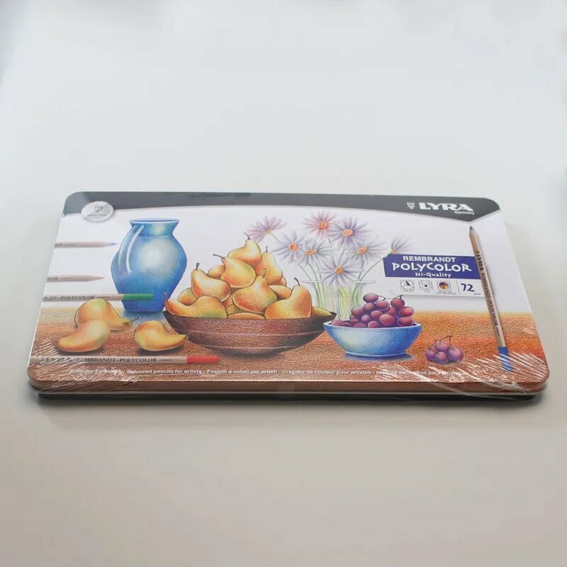 Набор цветных карандашей LYRA Rembrandt Polycolor, масляная основа, 72шт, HB