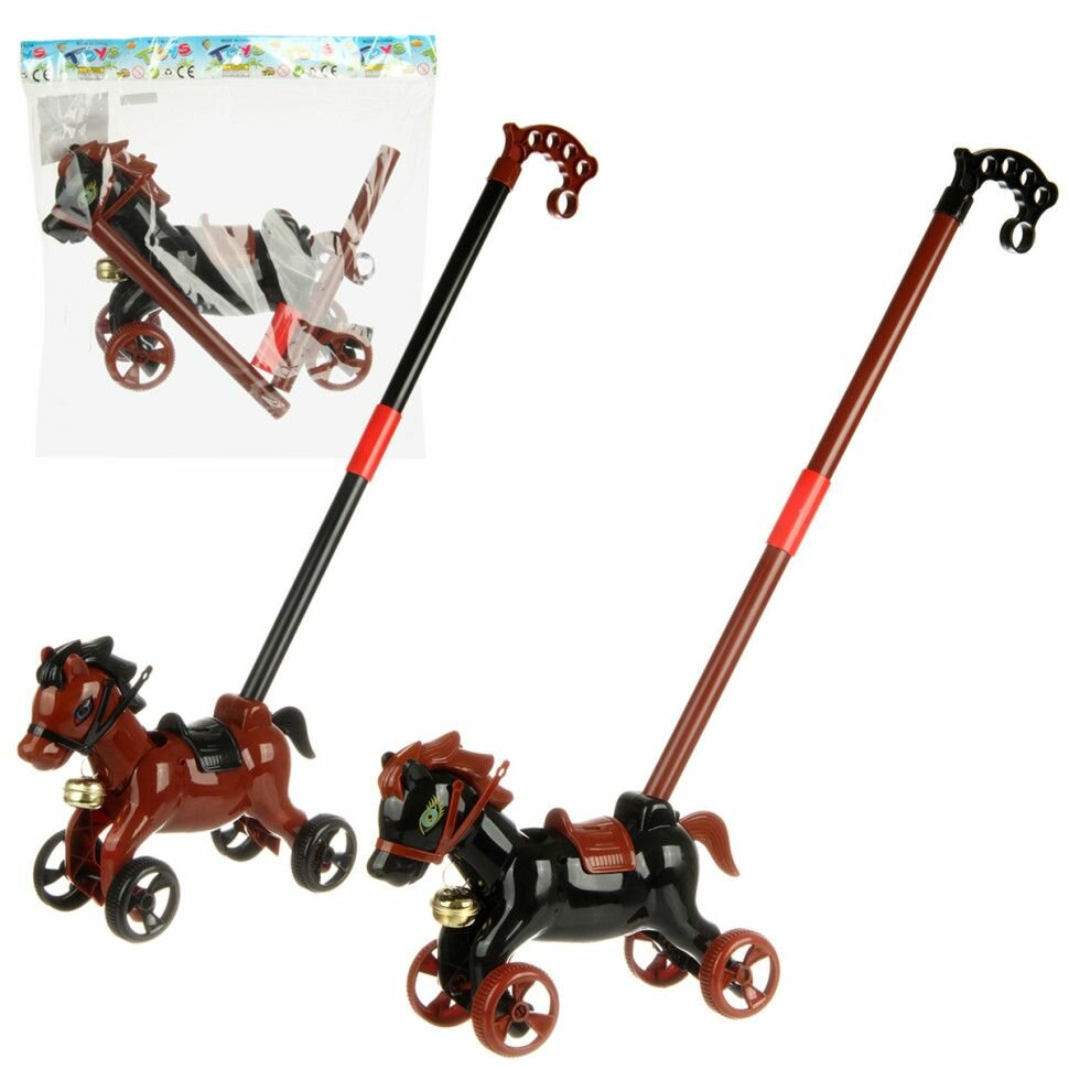 Каталка на палке "Лошадка", 133890