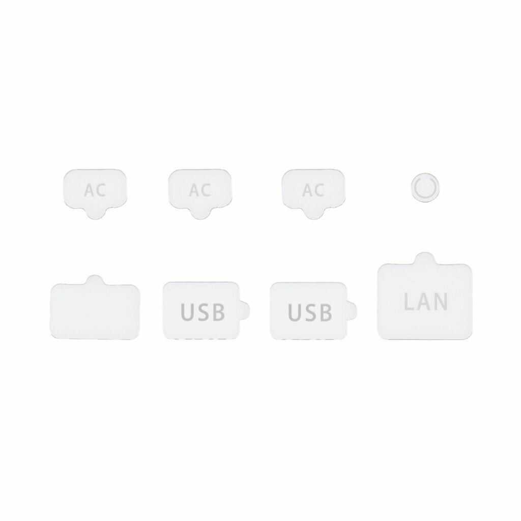 Упаковка из 8 силиконовых пылепроницаемых защитных крышек, а не царапин -пыли, устанавливают игровые аксессуары для консоли 2 консолей