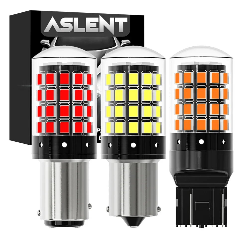 2x 1156 BA15S P21W BAU15S PY21W 1157 P21/5W BAY15D 7443 7440 Светодиодные Красный, 7443 W21/5W T20