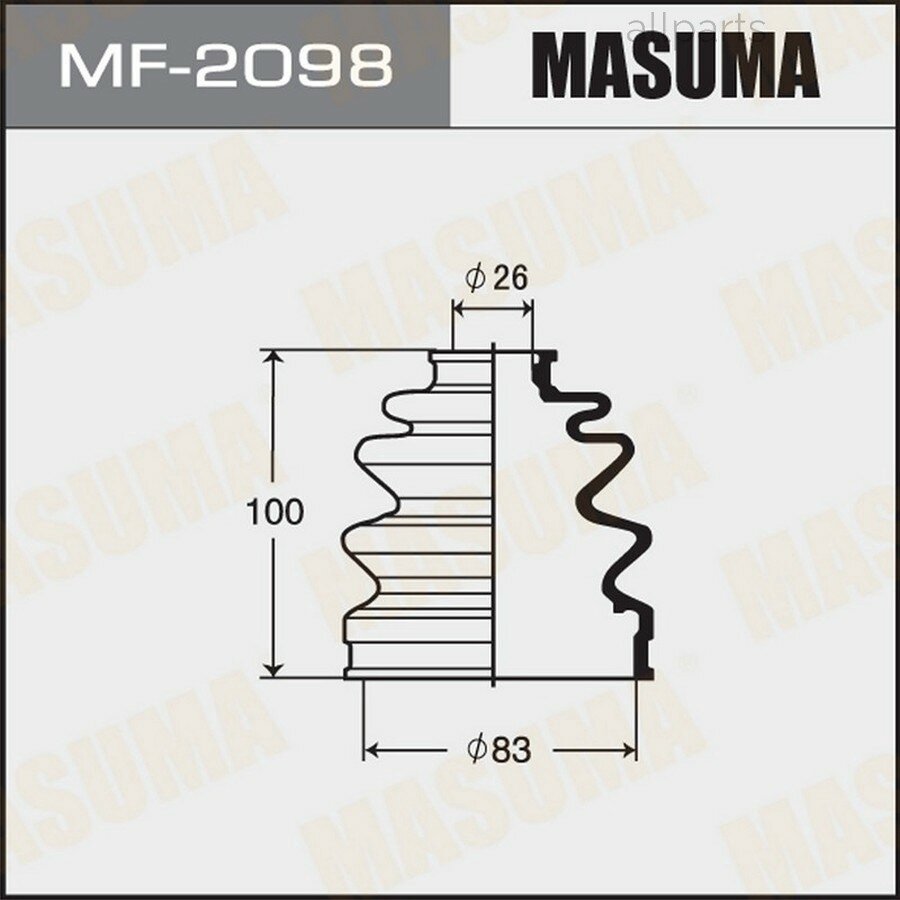 MASUMA MF2098 пыльник ШРУСА