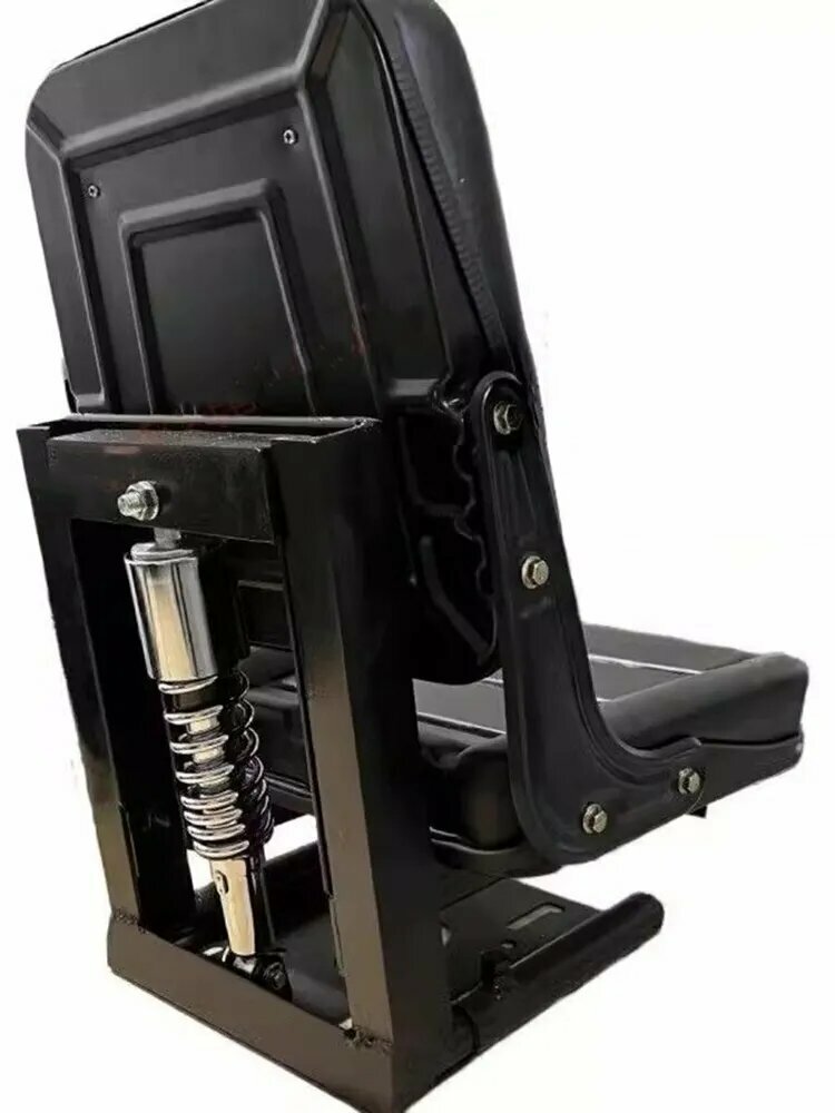 Сиденье для трактора, минитрактора / Кресло универсальное в лодку со спинкой / демпфирование