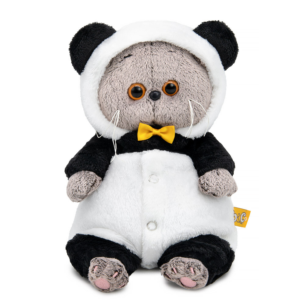Мягкая игрушка BUDIBASA Басик BABY в кигуруми Панда, 20 см