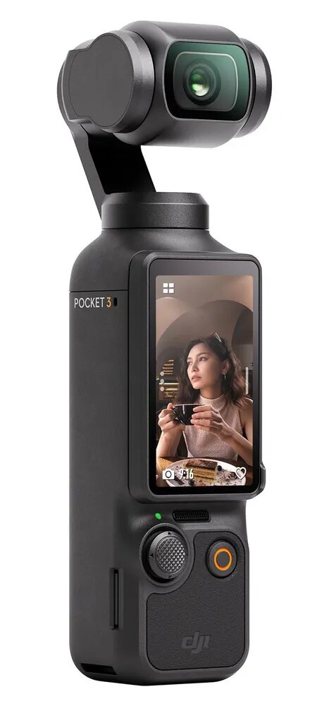 DJI Экшн-камера DJI Osmo Pocket 3 Creator Combo, черный 2" OLED