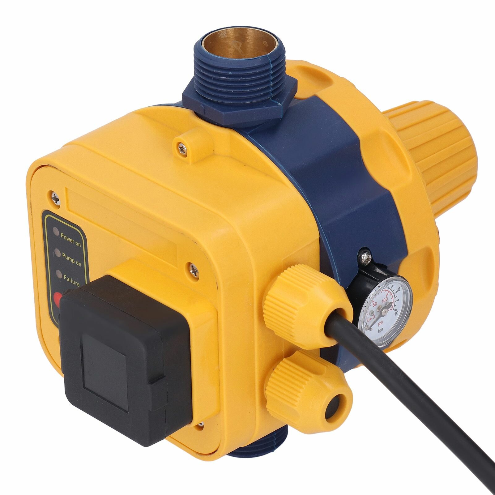 G1in автоматический водяной насос, переключатель давления, умный контроллер давления, защита IP65, вилка европейского стандарта 10A, 220 В 240 В, 1,1 кВт