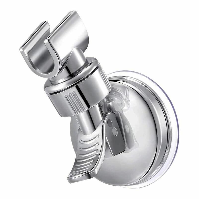 Держатель для лейки душа вакуумный, LIDER-SAN (109) / регулируемый кронштейн настенный на присоске / держатель душевой лейки