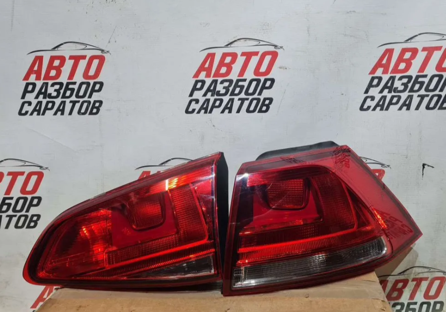 Фонари правые Volkswagen Golf 7 оригинал 5G0945258 ; 5G0 945096 ; 5G0945094