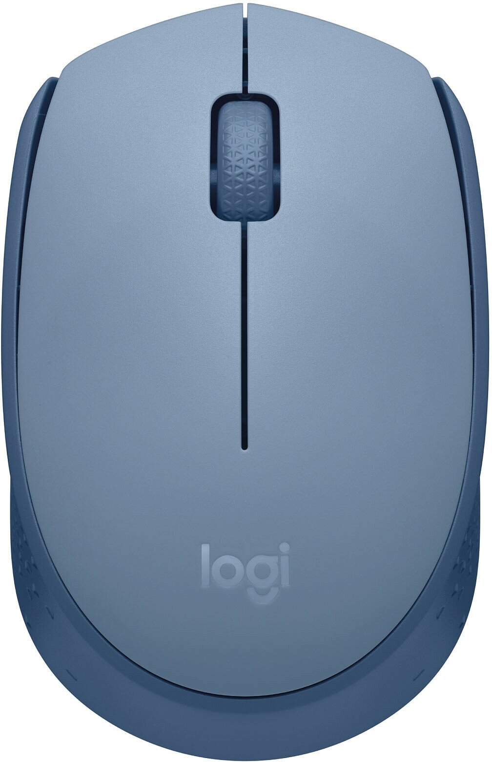 Мышь Logitech M171, беспроводная, 1000 dpi, USB, синий/серый 910-006866