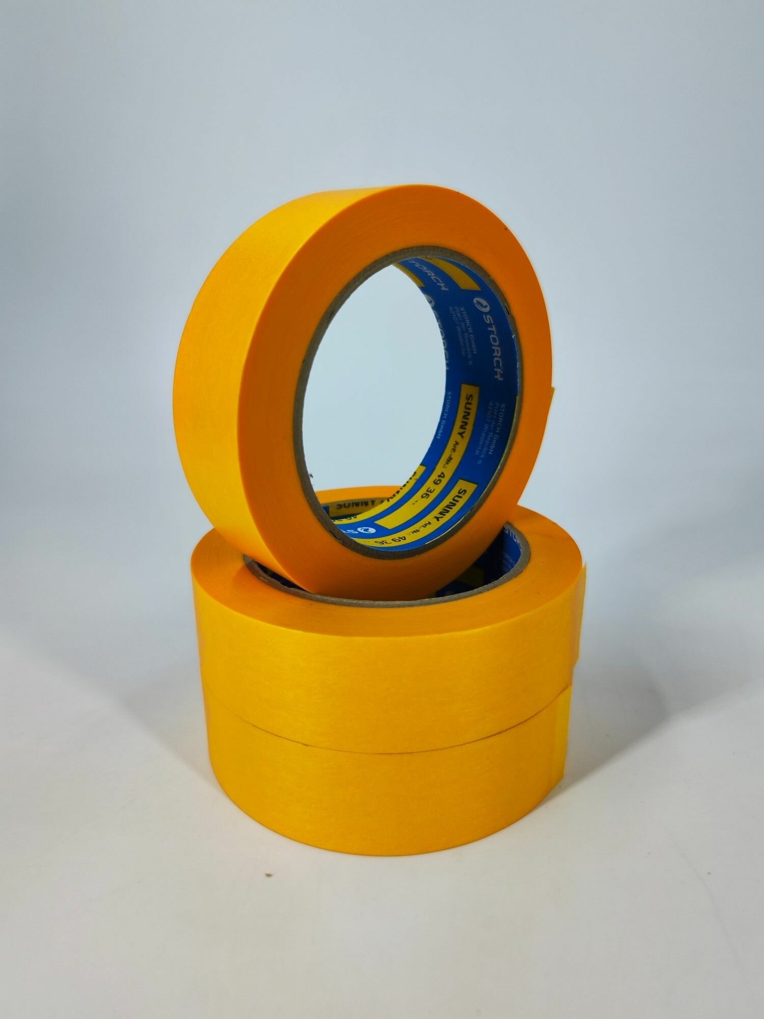 Лента малярная золотистая экстра тонкая деликатная Storch Profi Das Goldene 493625 (25мм*50м) упак (3 шт)