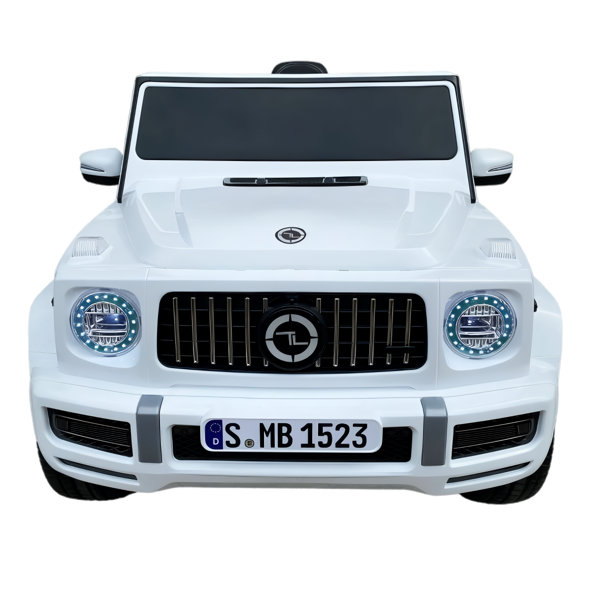 Электромобиль "Mercedes-Benz AMG G63", для детей 1-6 лет, белый, 1 место