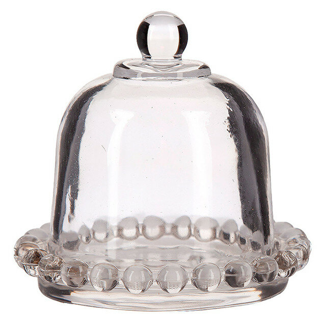 Лимонница Gocciolina 9,5х9,5х9см с крышкой стекло