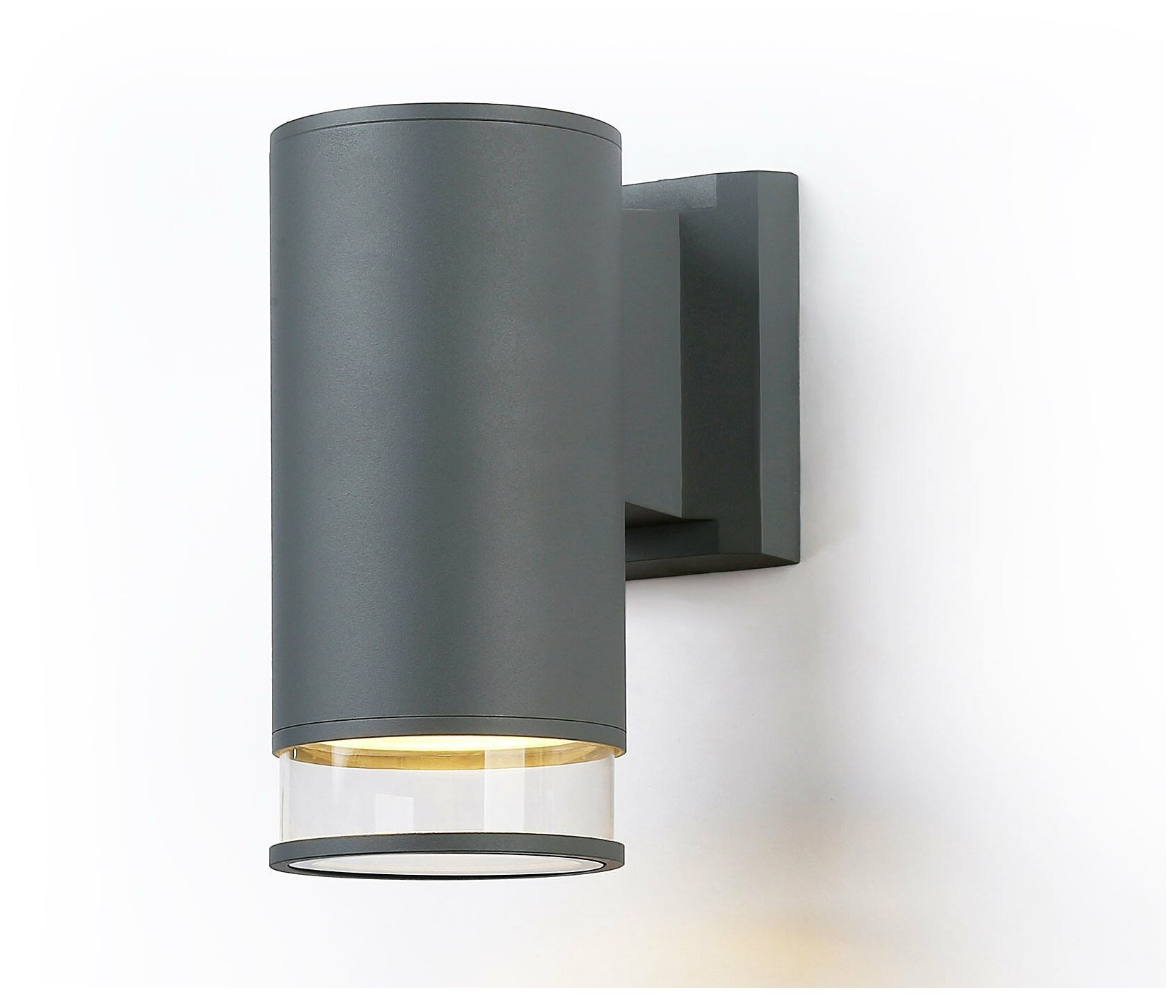 Уличный настенный светильник ST3818 GR/CL серый/прозрачный IP54 GU10 max 35W 187*90*160