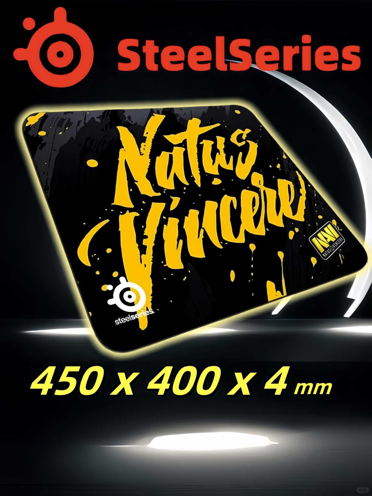 Конкурентоспособный коврик для мыши Steelseries QCK / NAVI / 450x400x4мм