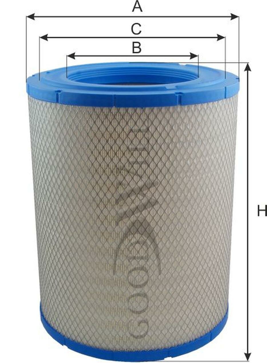 Фильтр воздушный для автомобилей Goodwill AG1091 (запчасти и расходники)