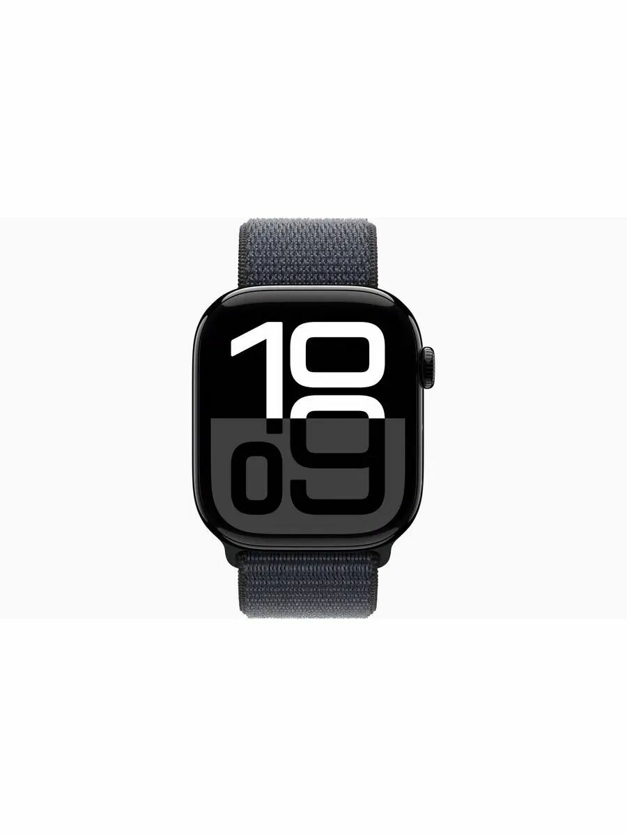 Умные часы Apple Watch Series 10 GPS 42mm Jet Black Aluminium Case with Ink Sport Loop