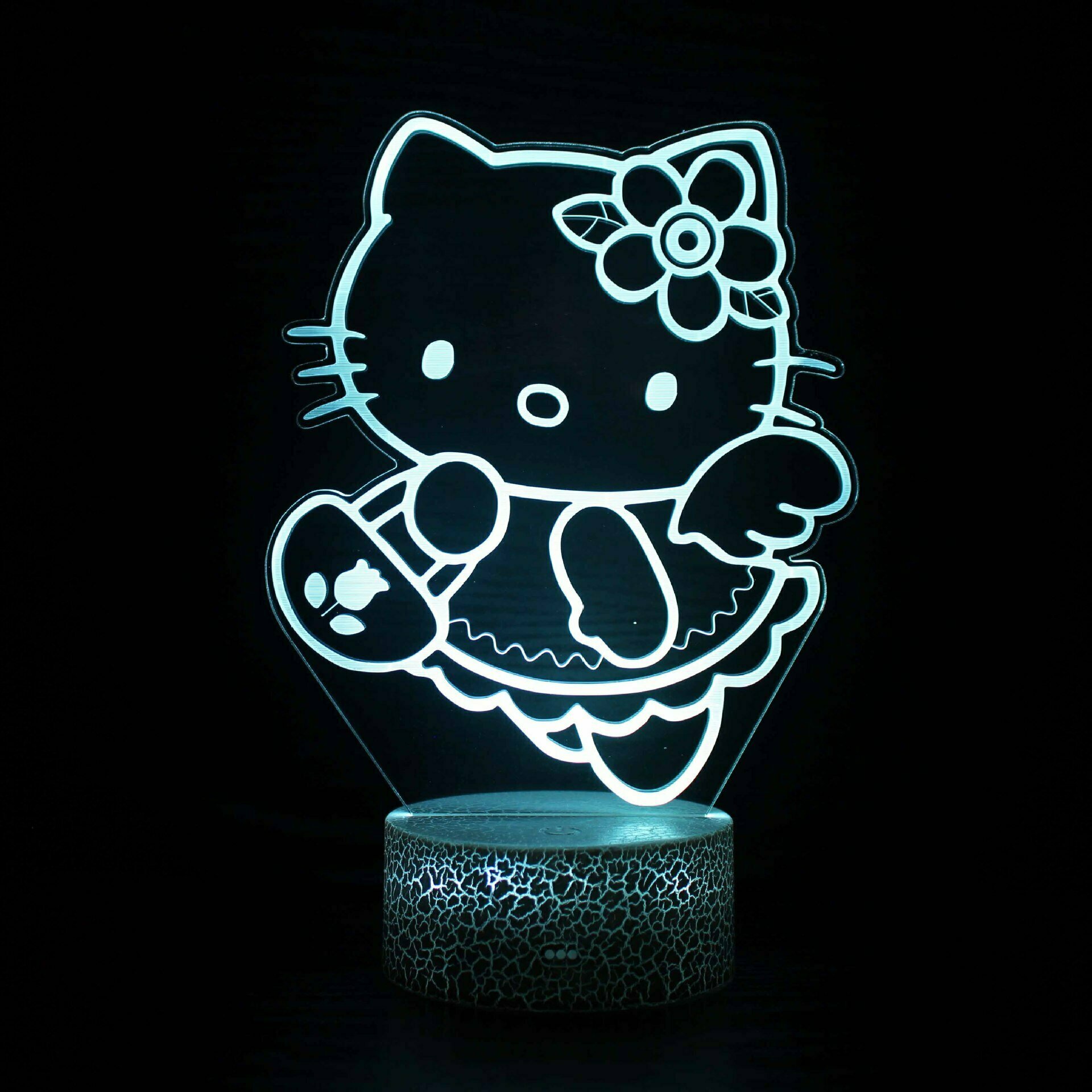 Ночник подарок Китти в кимоно Hello Kitty