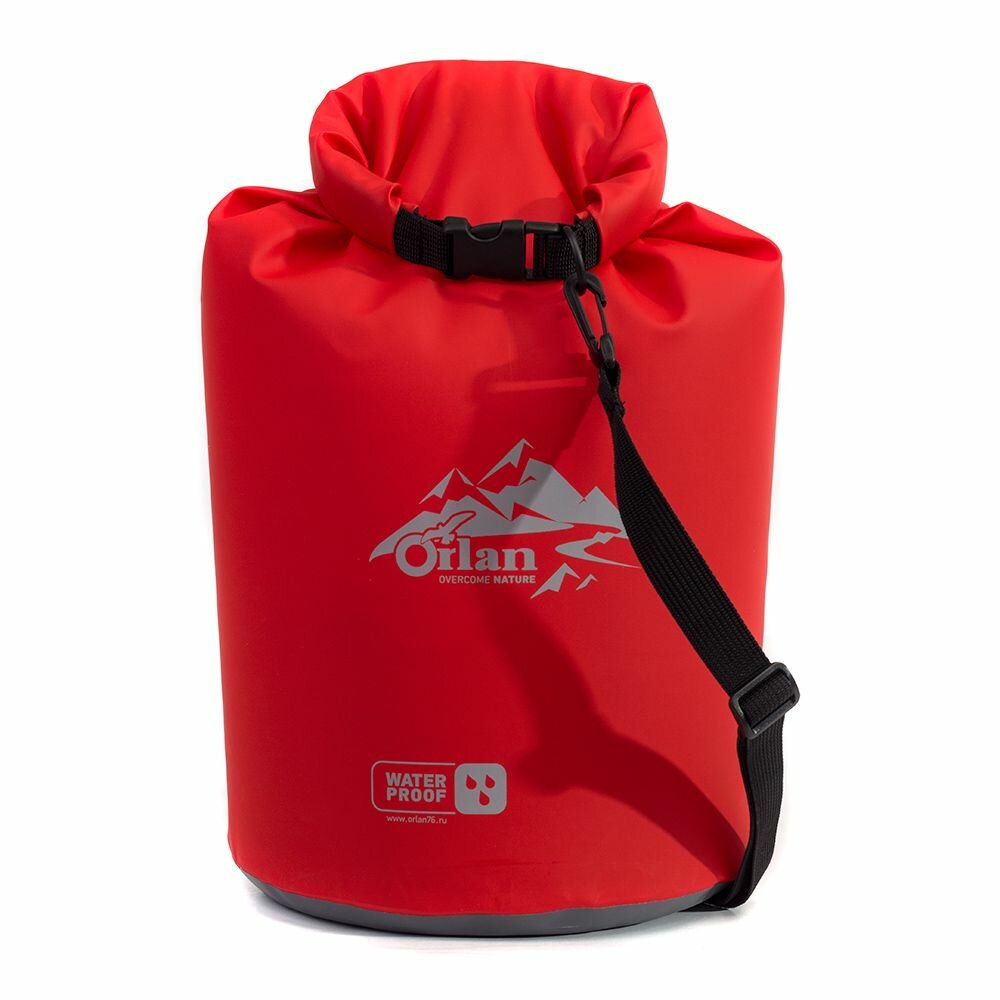 Гермомешок Orlan Экстрим ПВХ трикотаж 5л красный