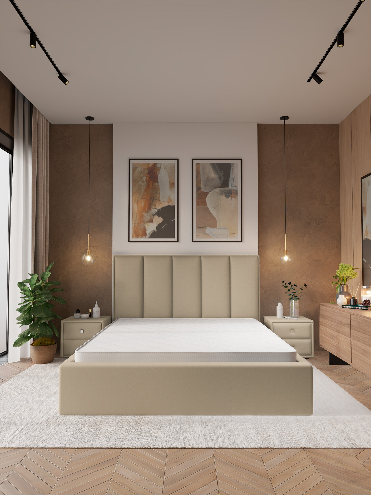 Кровать односпальная 120х200 с подъемным механизмом, Стелла с мягким изголовьем для дома и спальни, ортопедическое основание, ящик для белья