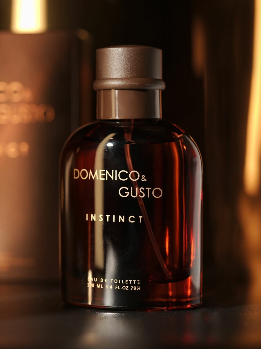 Christine Lavoisier Parfums Туалетная вода Domenico&Gusto Instinct, Доменико энд Густо Инстинкт, мужская, парфюмерная вода мужская, духи для мужчин, косметика мужская, духи мужские, древесный, цитрус, ваниль 100 мл