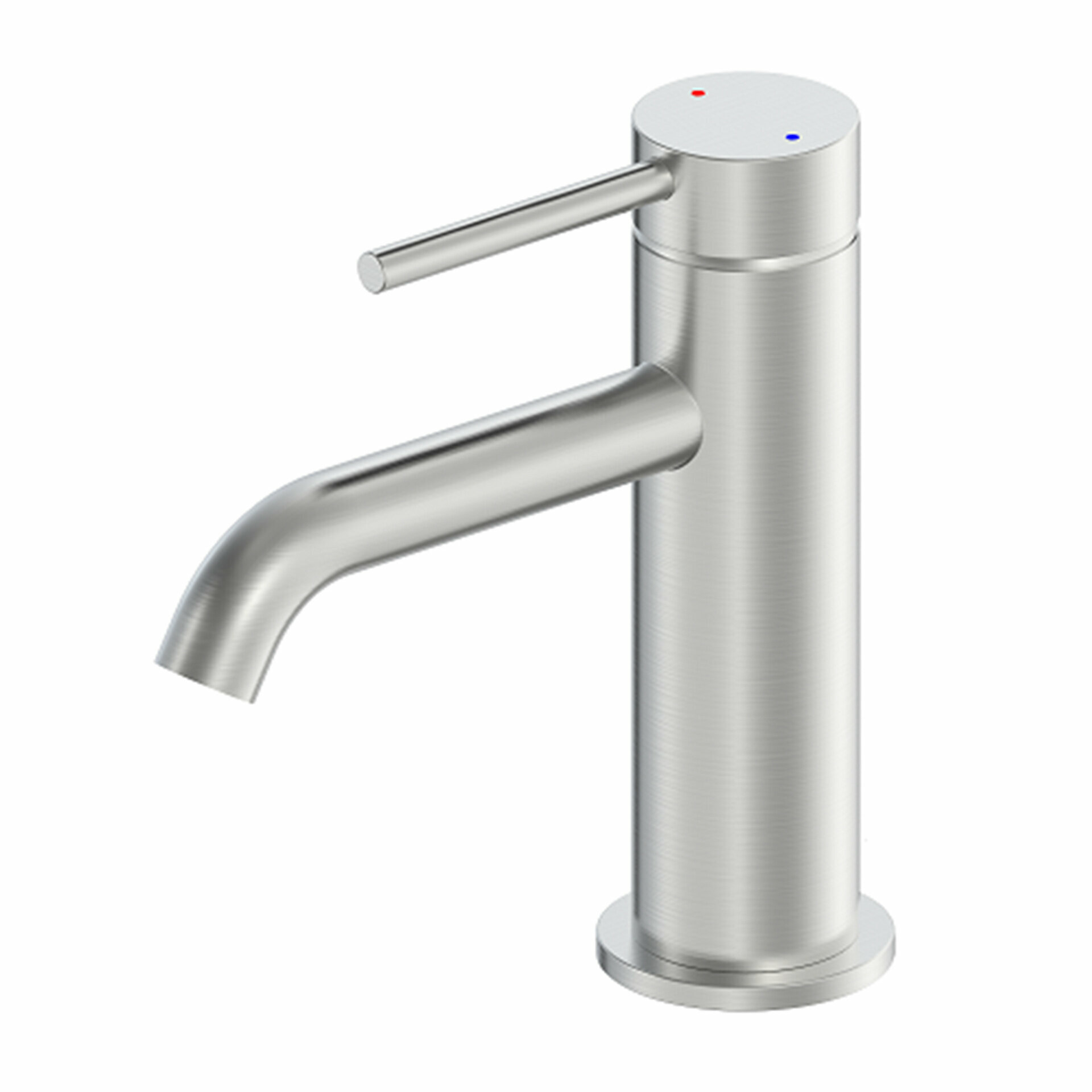 Смеситель для раковины WONZON & WOGHAND STICK, Брашированный никель (WW-88139017-BN)