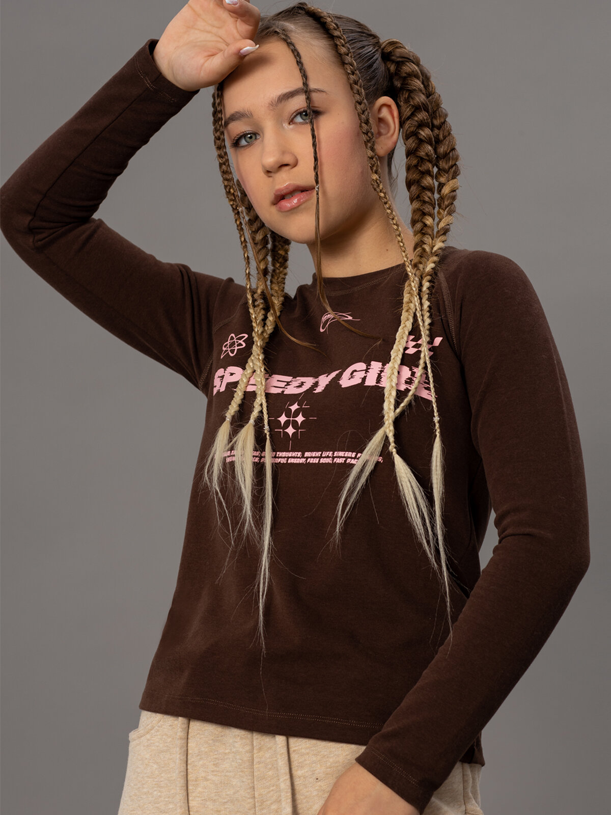 Лонгслив Speedy girl