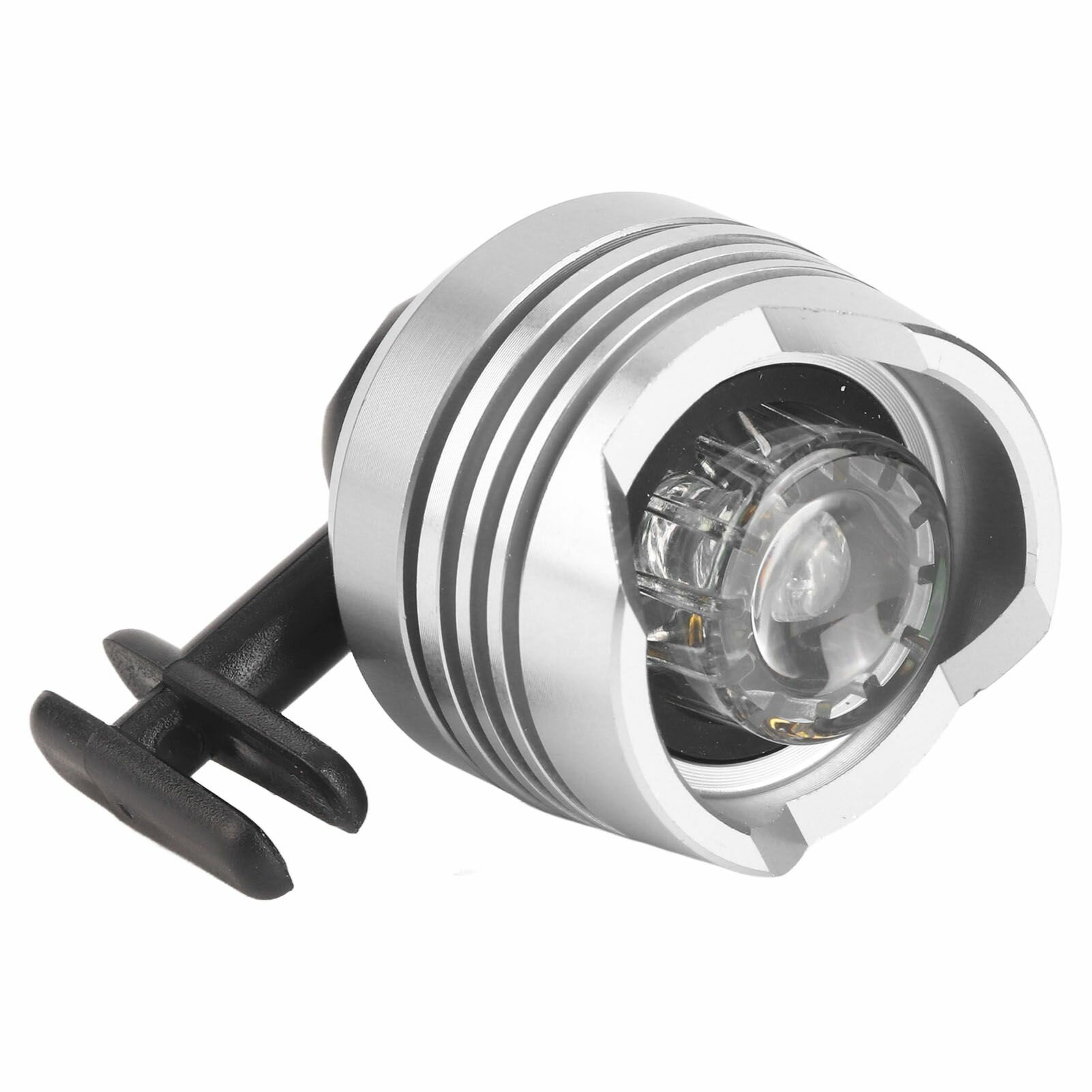 2 шт, фары для обуви из алюминиевого сплава, на батарейках, универсальные фонари для обуви с отверстиями для езды на велосипеде, кемпинга, пешего туризма, серебристые